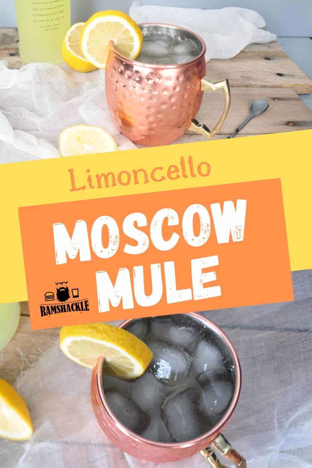 Limoncello and Lavender Moscow Mule - Ramshackle Pantry