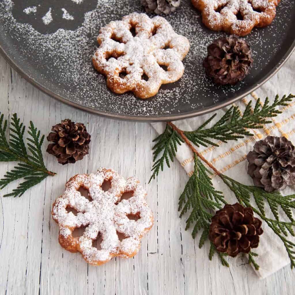 Scandinavian Rosette Cookies - Rosettbakkels - Ramshackle Pantry