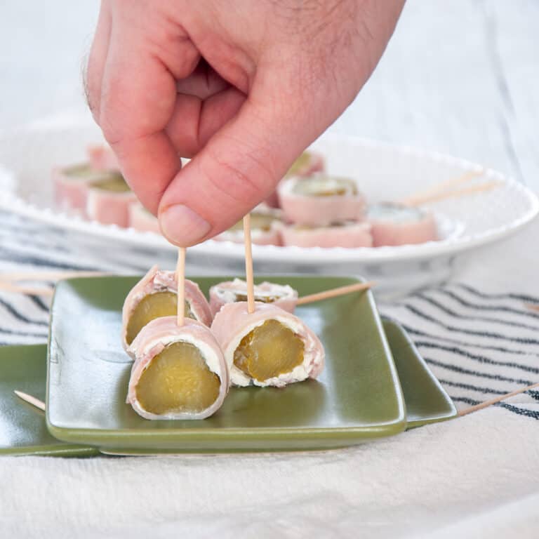 Potluck Pickle Wraps - Tasty Appetizers - Ramshackle Pantry