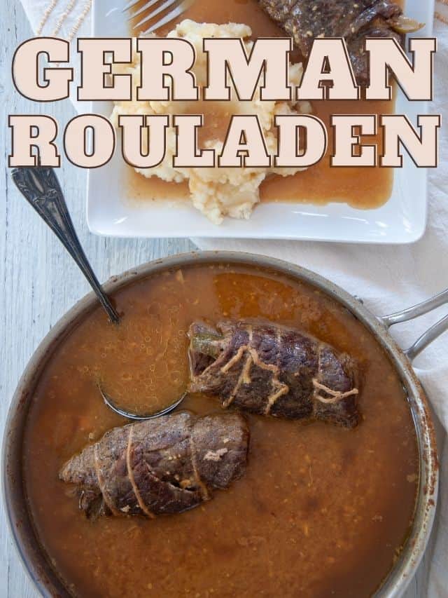 German Rouladen Recipe - Ramshackle Pantry