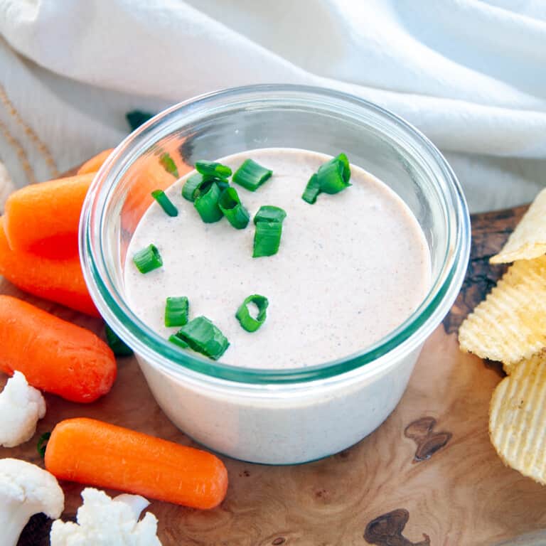 Easy Sour Cream Dip Recipe - Ramshackle Pantry