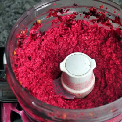 Roasted Beet And Ricotta Crostini - Ramshackle Pantry