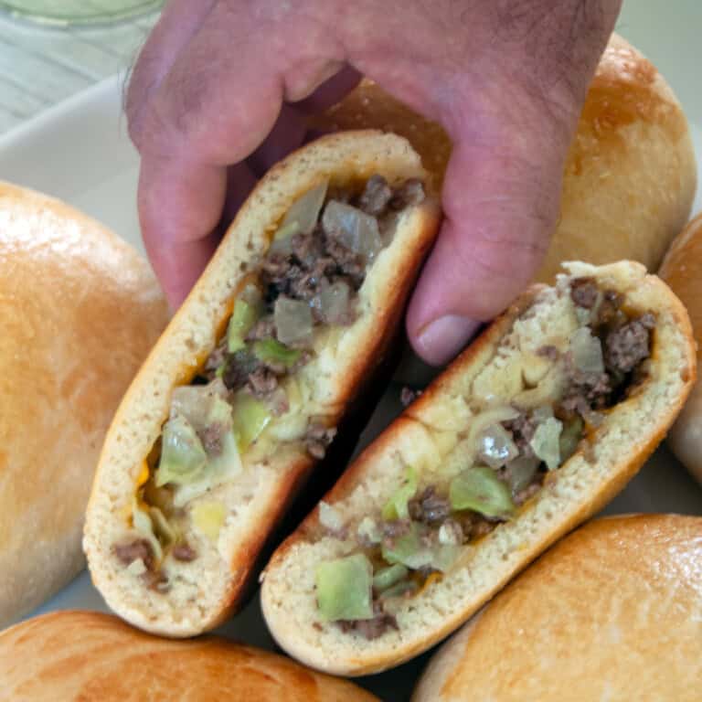 Homemade Bierock recipe (Runza) - Ramshackle Pantry